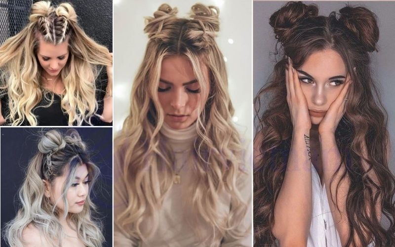 How to do Space Buns Tutorial Quickly For Beginners